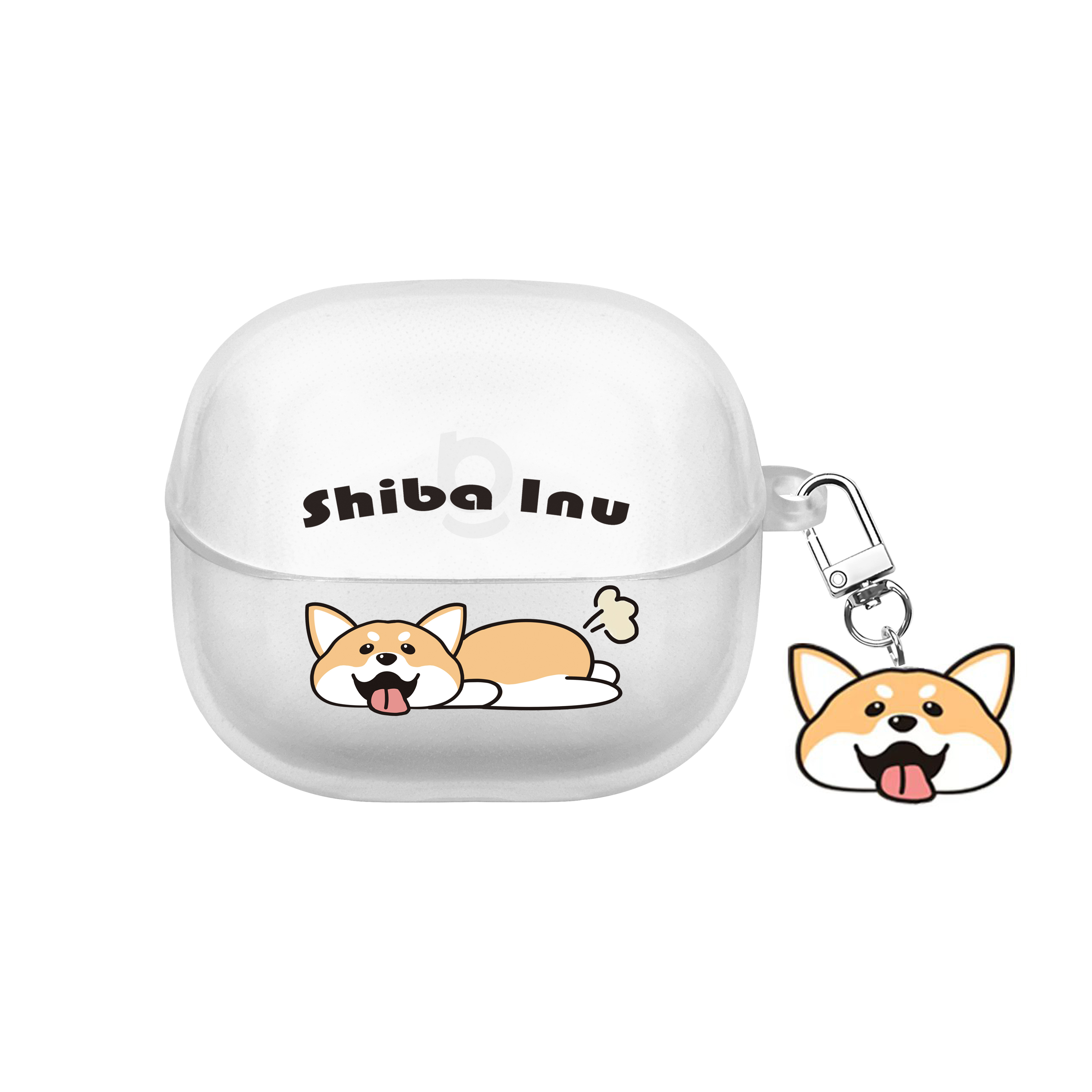 Baseus BP1 Pro Earphones Case Transparent Shell Protective Cute Dog ...
