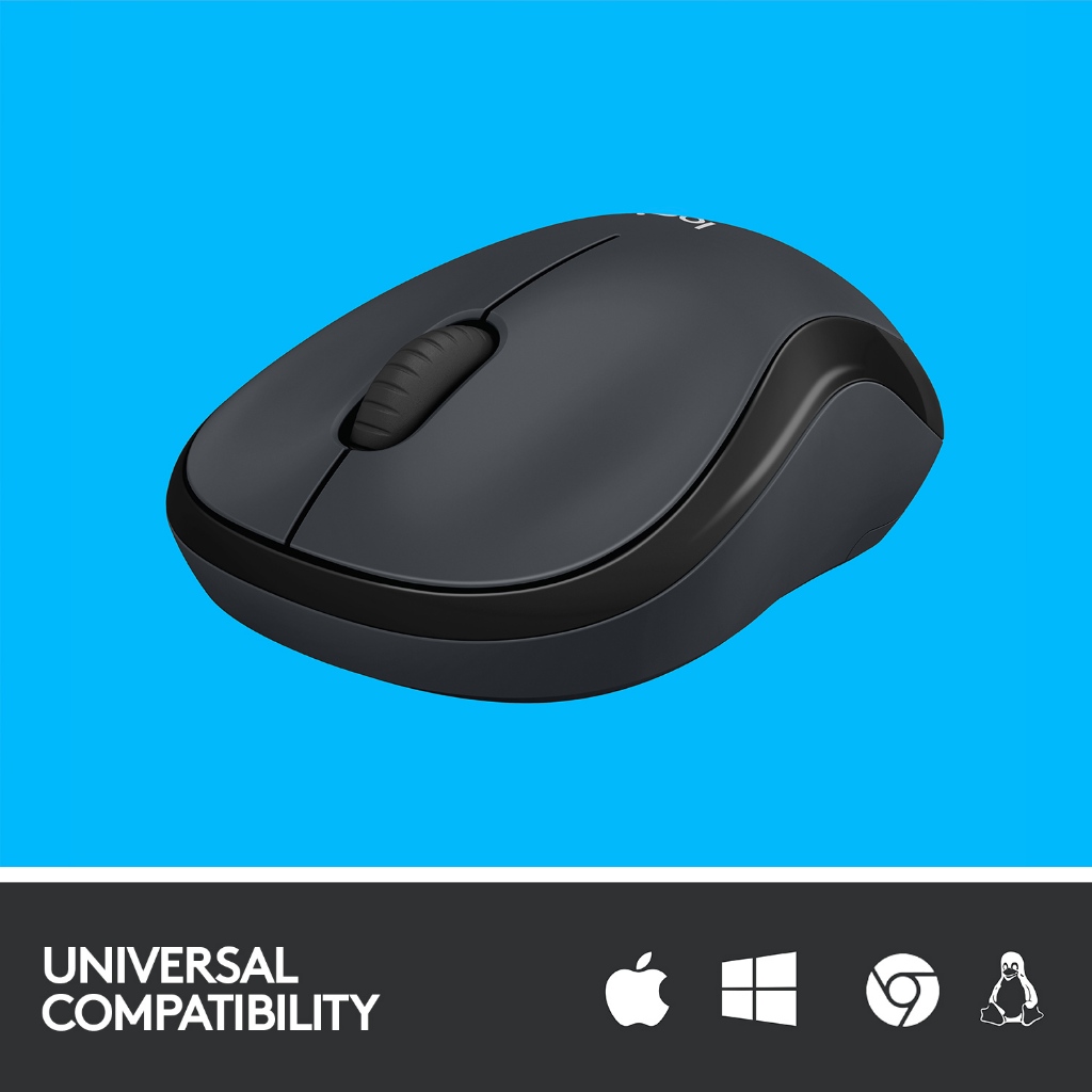 Logitech M220 Silent Wireless Mouse | 18-Month Battery | Free Mouse Pad ...