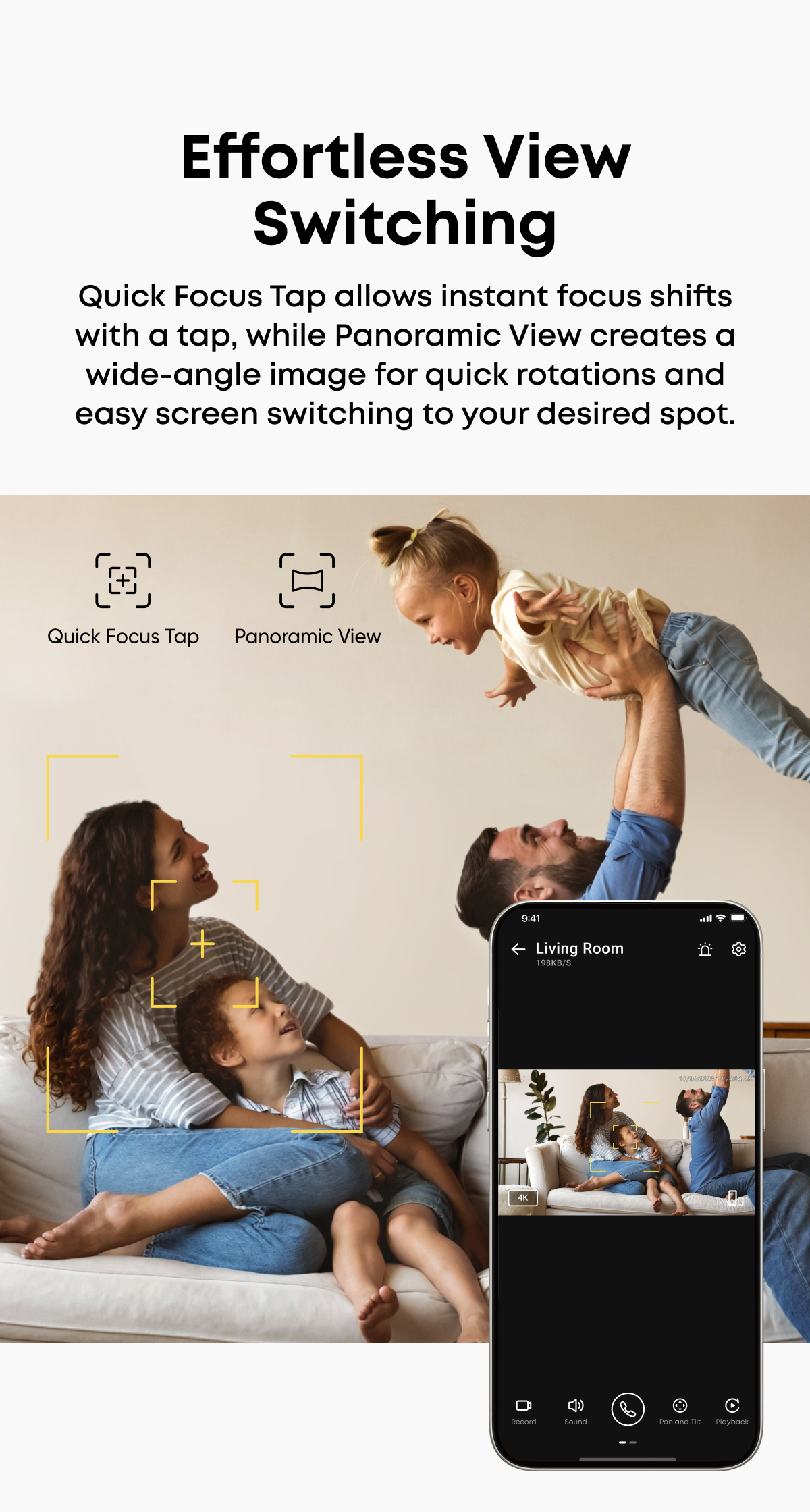 Eufy by Anker Indoor Cam E30 Homekit Security Camera 4K UHD Color Night ...