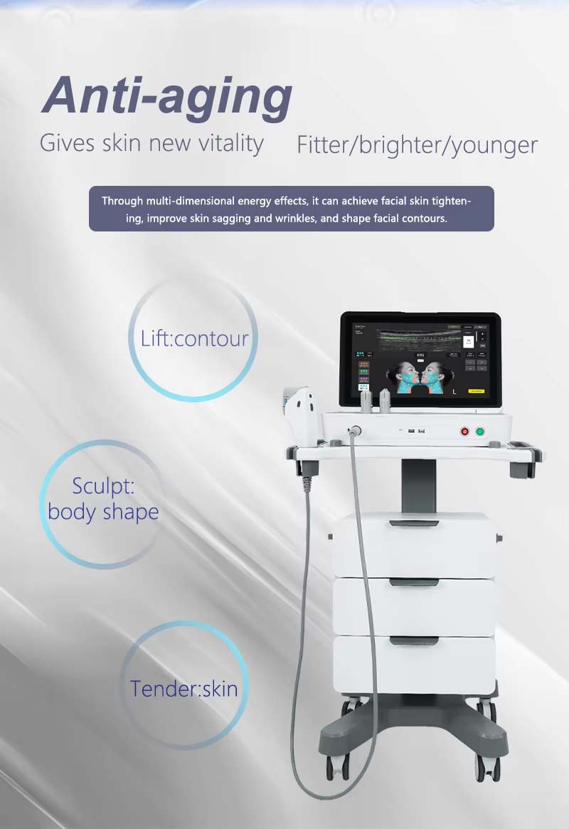 Newest U.S Ultra Prime Wrinkle Removal Ultrasounds Face Lifting MHIFU ...