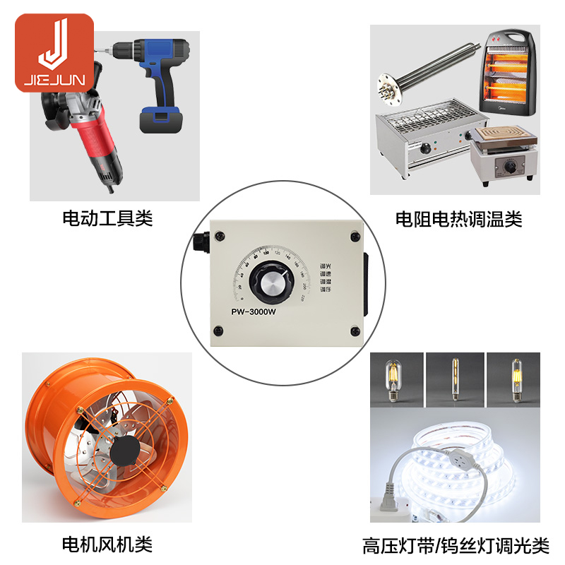 220V fan speed regulator, single-phase AC electric furnace temperature ...