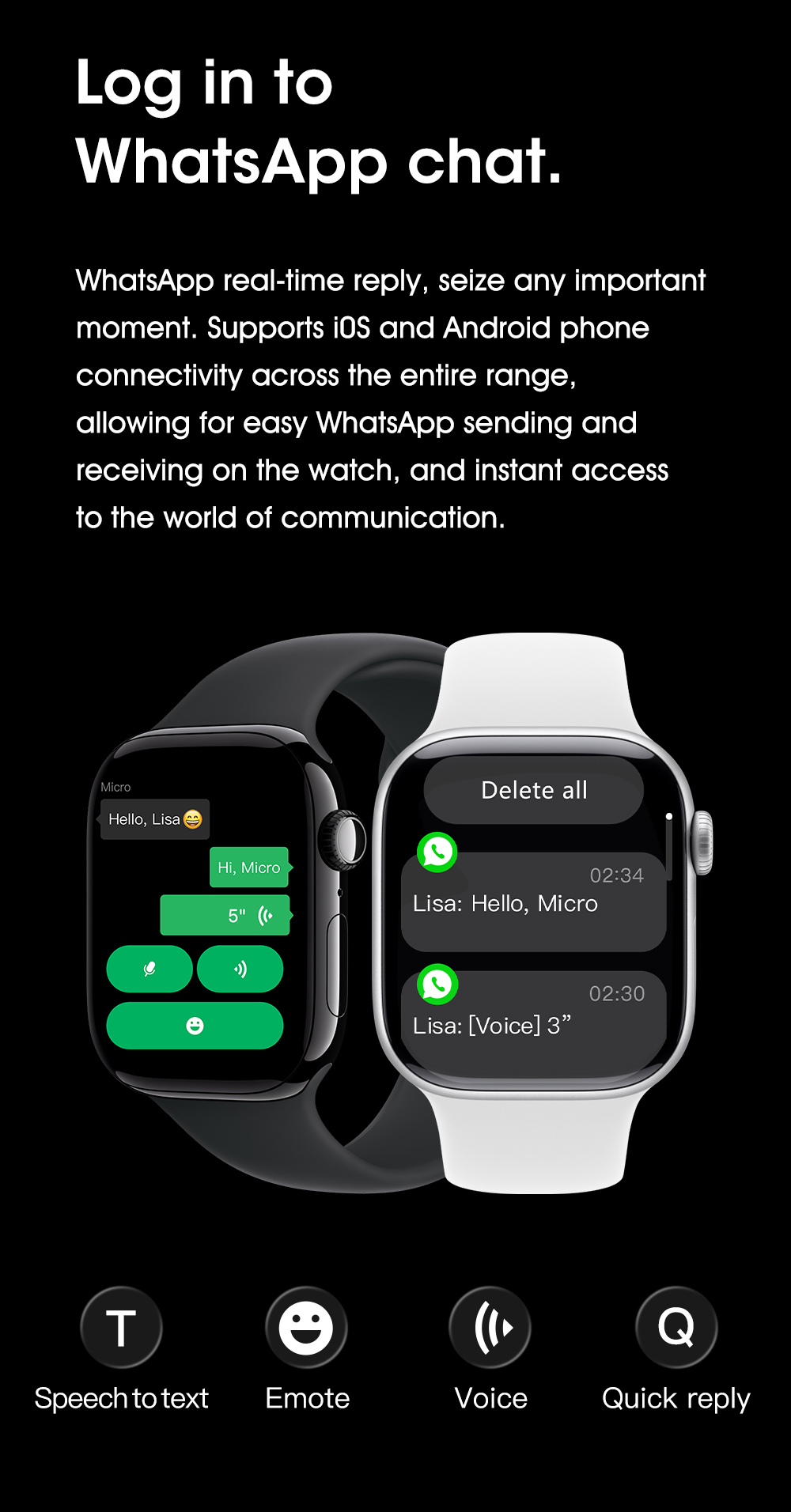 Microwear S11 Smart Watch 11 Pro AI Generate Watchfaces Compass Series ...