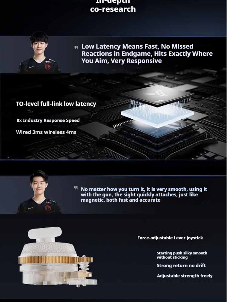 Flydigi Vader 5 Pro Power Switching Leverage Trigger Wireless Game ...