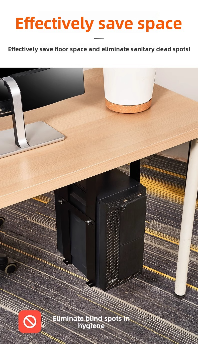 Adjustable Length/Width CPU Stand | Under Desk PC Case Holder Bracket ...