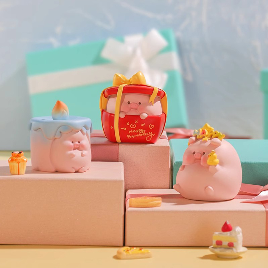 MINISO Pig You Happy Duck Series Blind Box - 7pcs Random Collectible ...