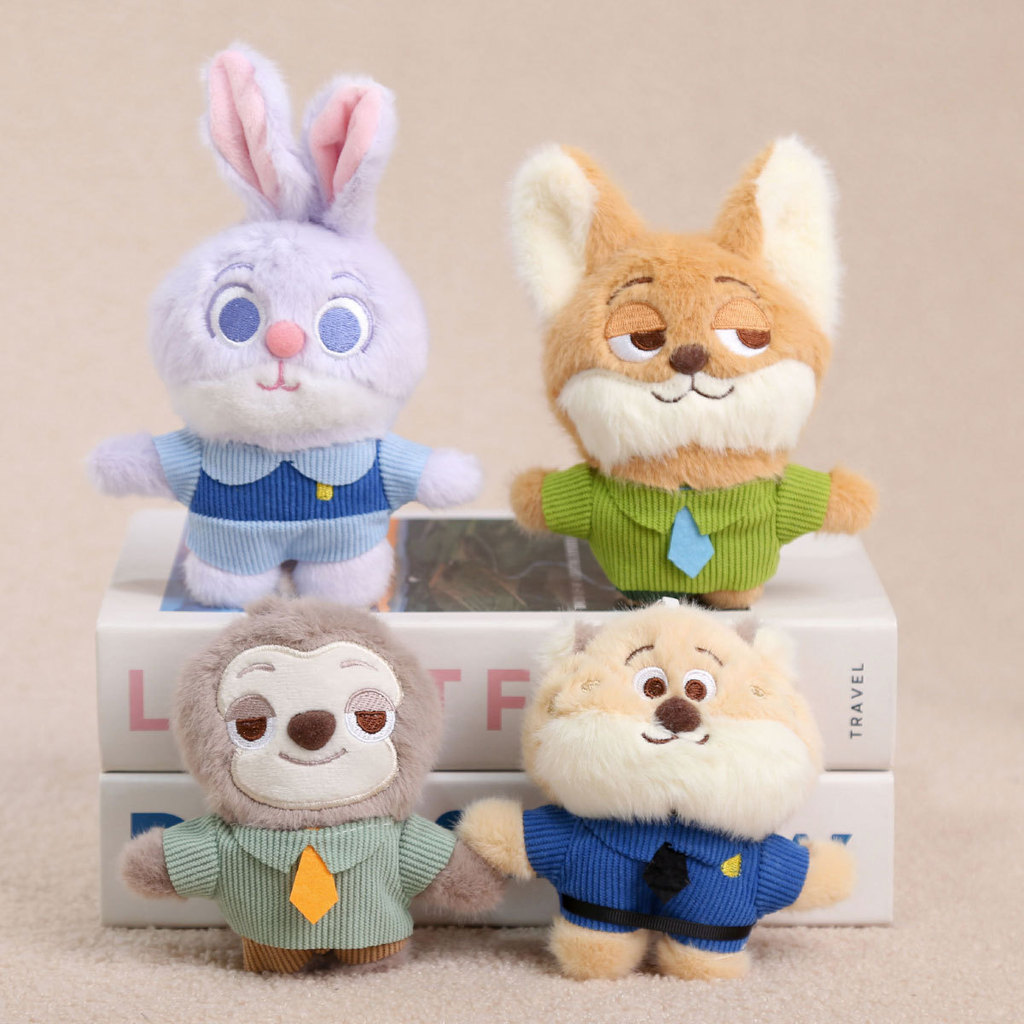 13cm Zootopia plushie Toy Judy Nick Plush keychain cute for bag ...