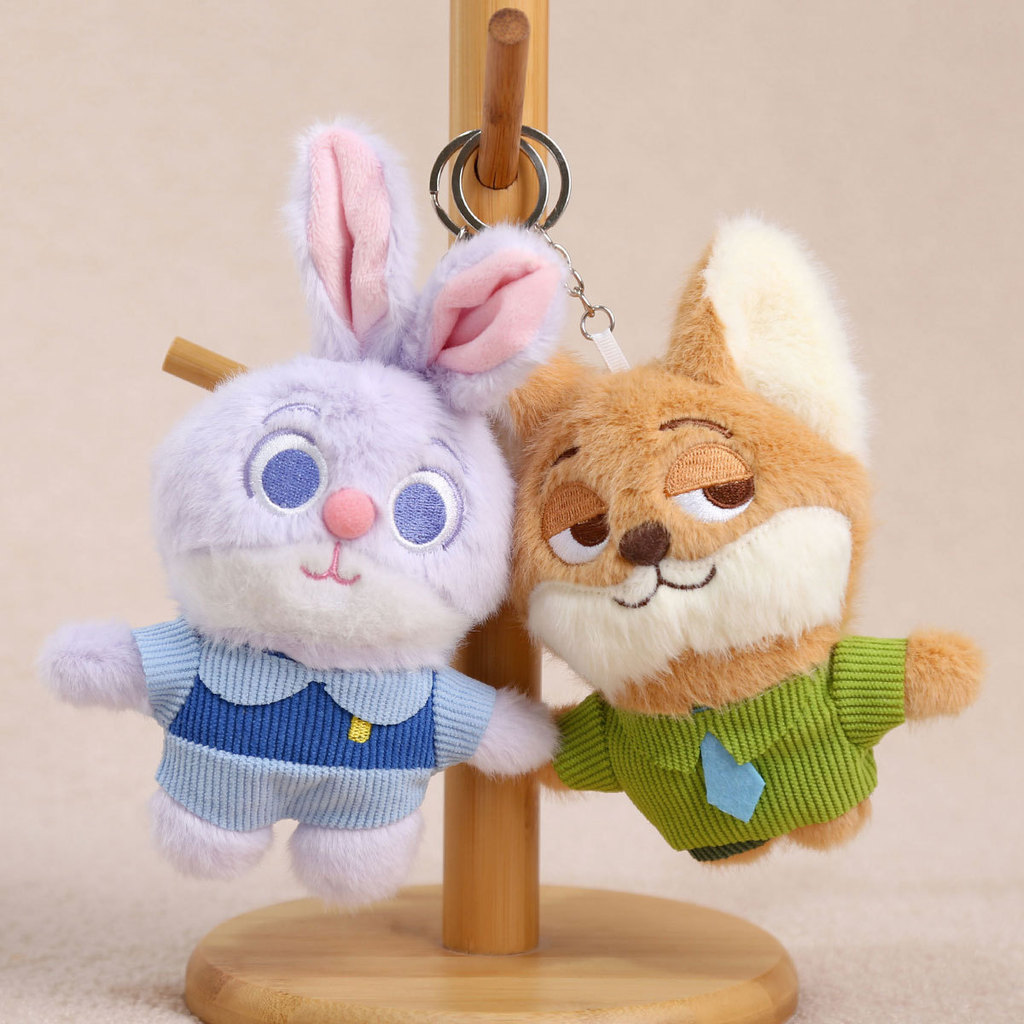 13cm Zootopia plushie Toy Judy Nick Plush keychain cute for bag ...