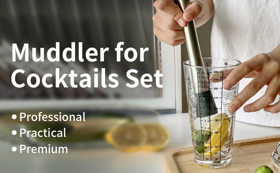 Muddler for Cocktails, 10