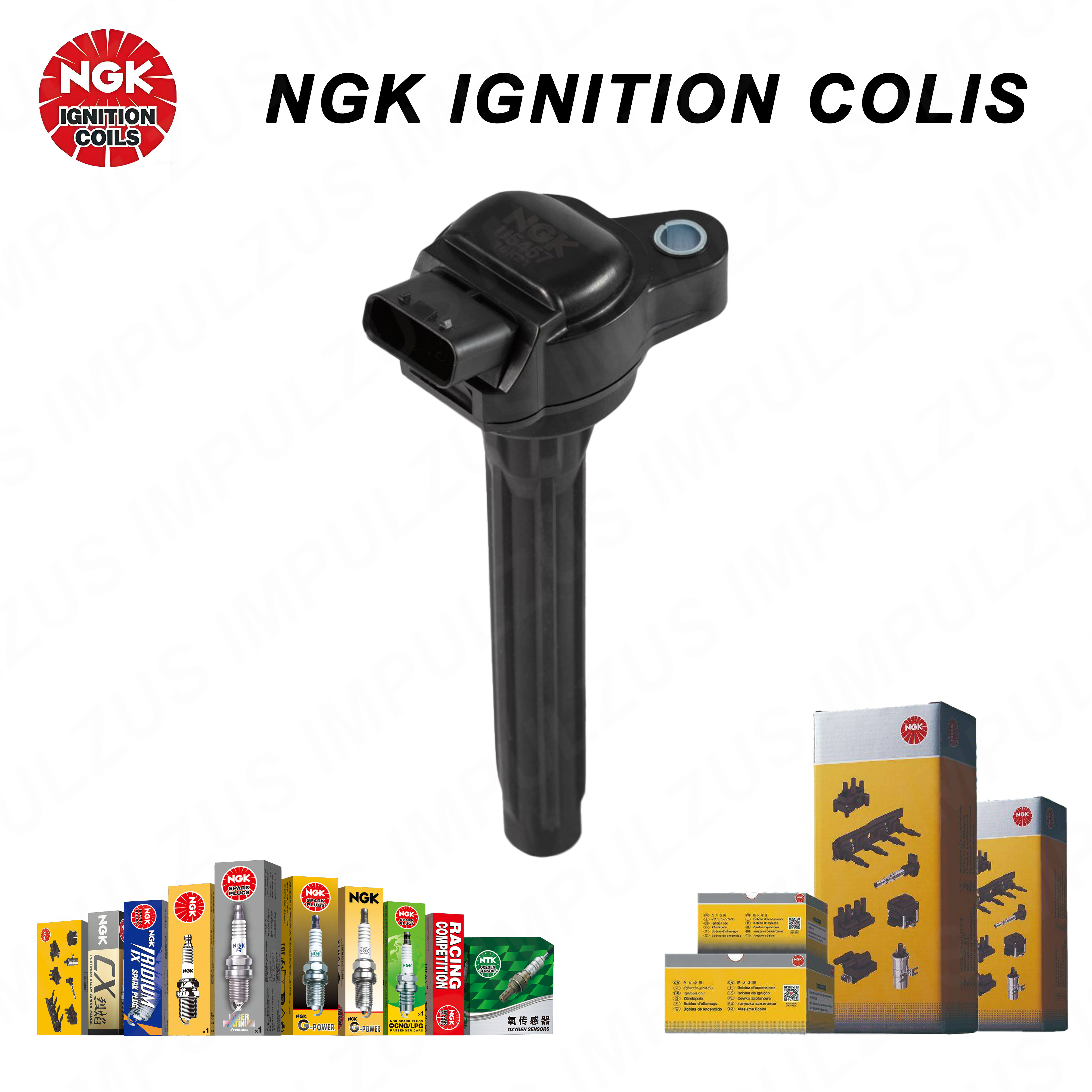 100% ORI NGK IGNITION COIL 90919-T2010 U5457 VIOS NCP150 NSP151 SIENTA ...