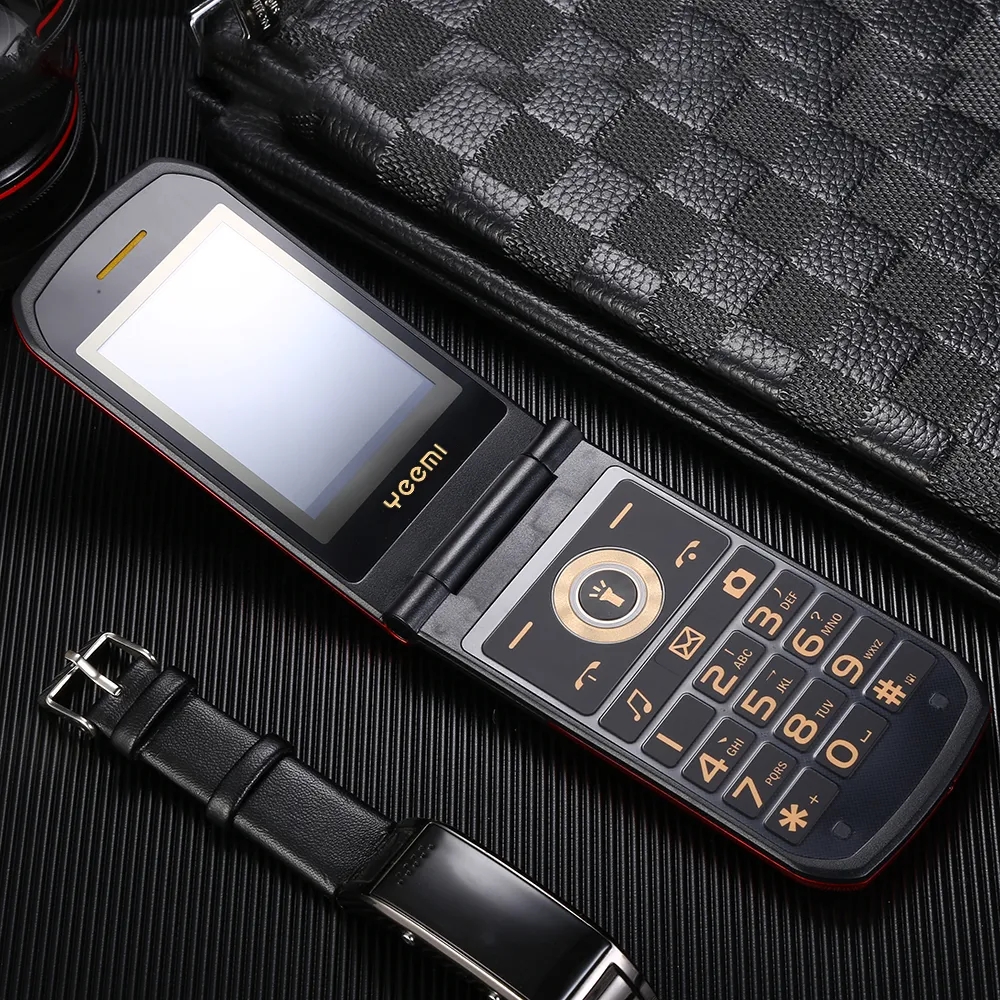 New Yeemi NK2720 Slim Clamshell 2G Flip Mobile Phone For Old Senior ...