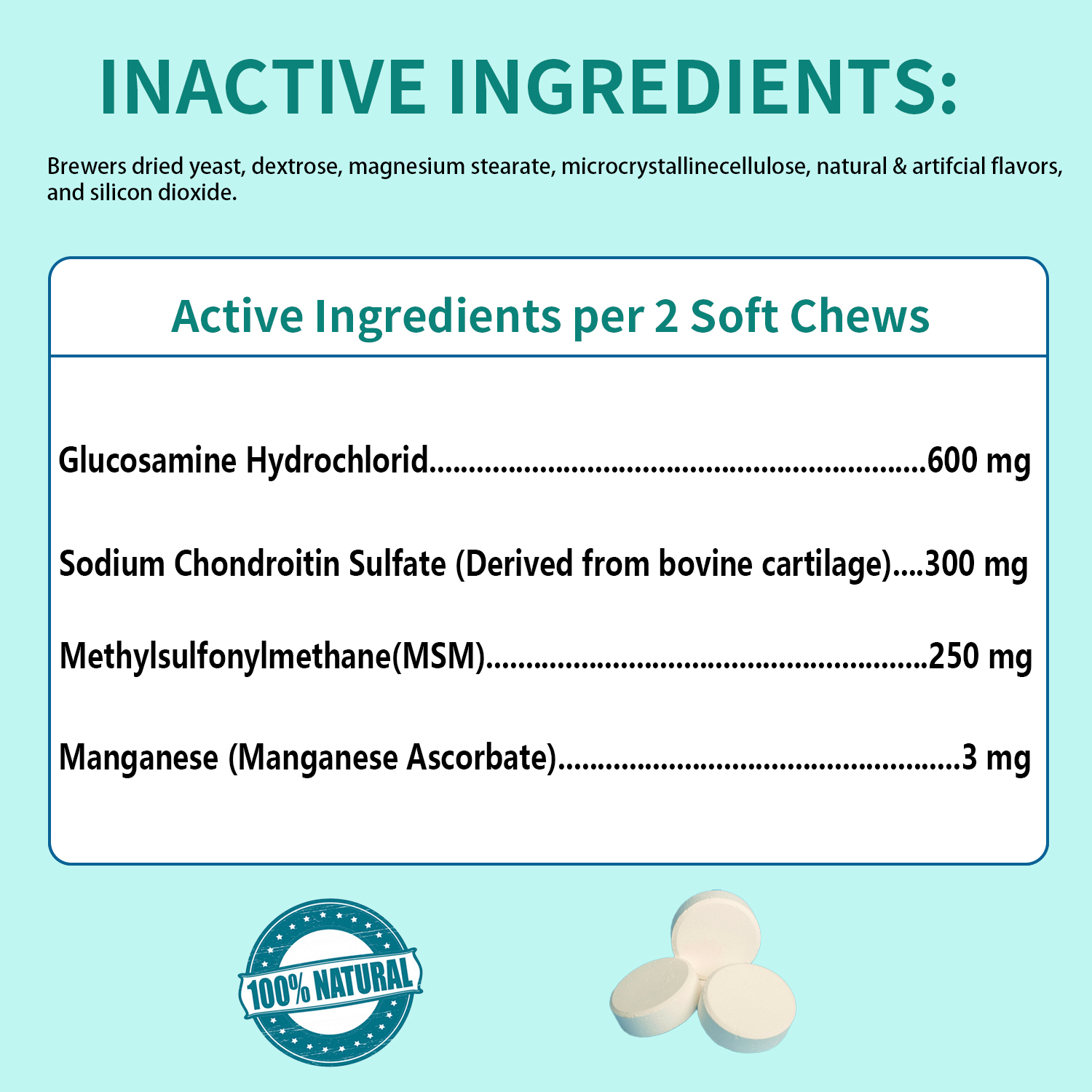 TOVITAR hip and joint Supplement for dogs and cats relives joint pain ...