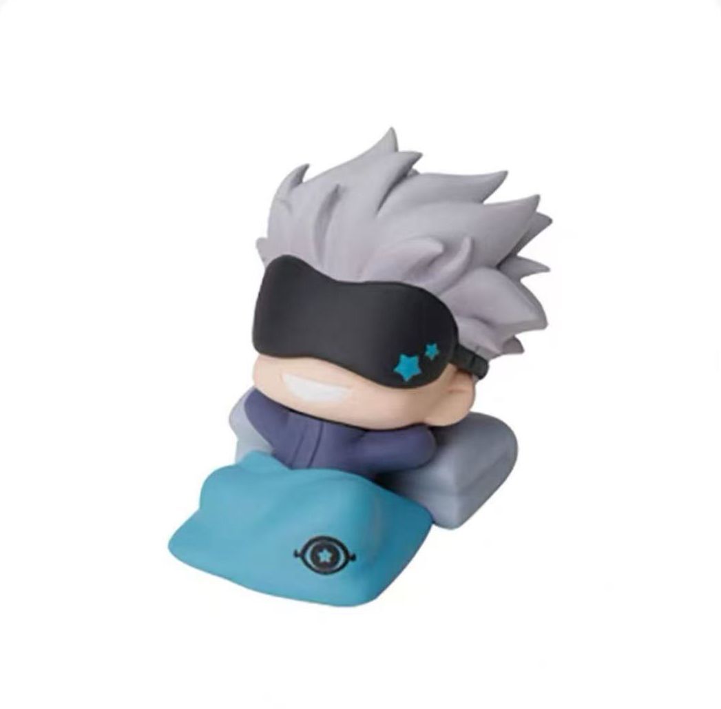 Original Jujutsu Kaisen Sleepy Figurine Gashapon - Satoru Gojo, Yuji ...