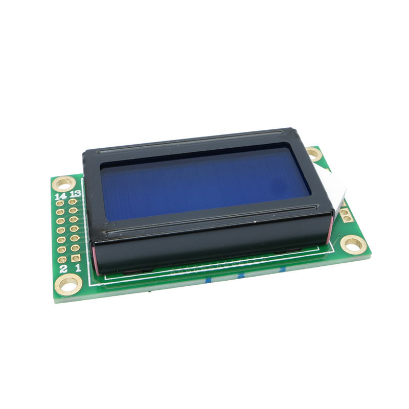 0802 8x2 LCD Module Character 5V Blue Screen Display: 0802 8x2 LCD ...