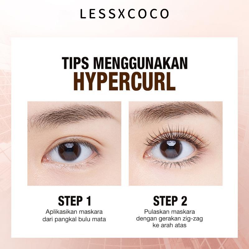 [LESSXCOCO] Waterproof Mascara Long-lasting Natural Curl Eye Makeup ...