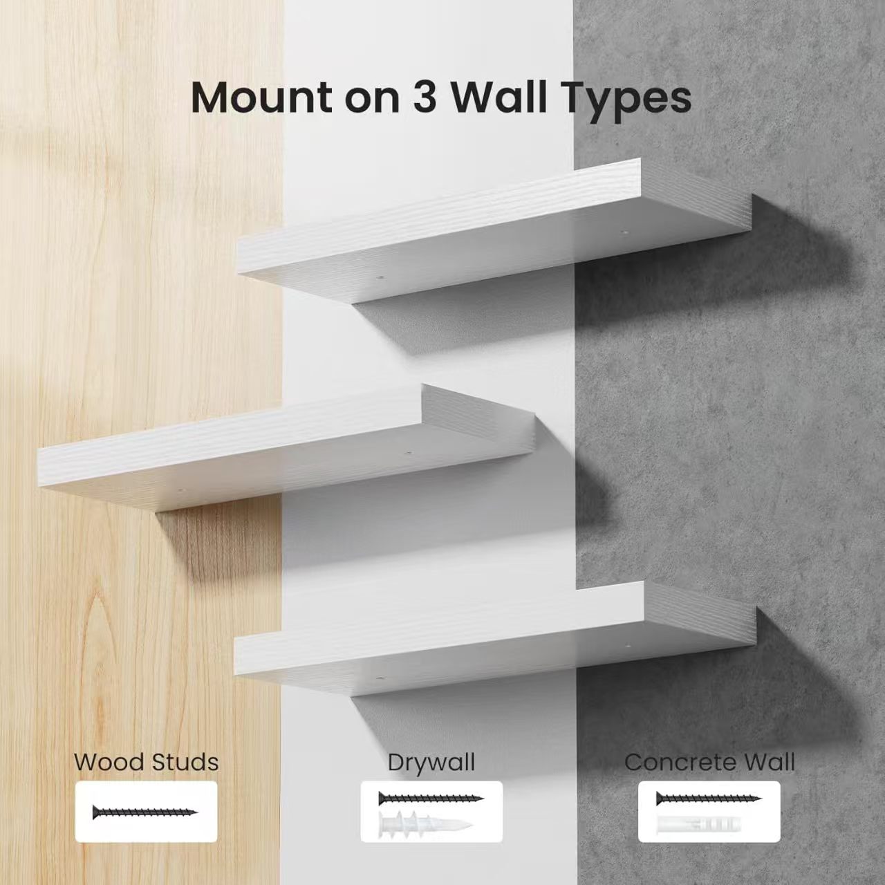 Malaysia Sock Wood Shelf / DIY Floating Wall Shelf / Display Shelve ...