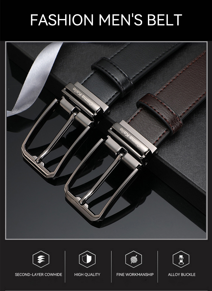 OKIMY Men Fashion Belts Soft Leather Belt Trendy Utility Belts 120cm ...