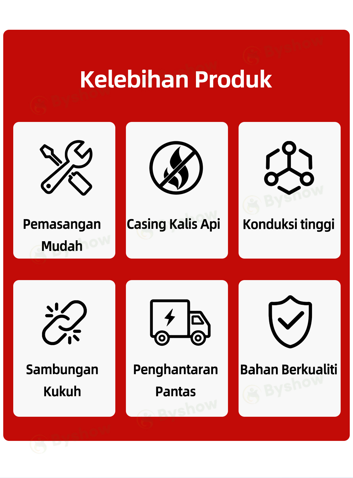 Byshow 10/20/50pcs Pencawang Wayar Kereta 2-Pin Kalis Air Sambungan ...