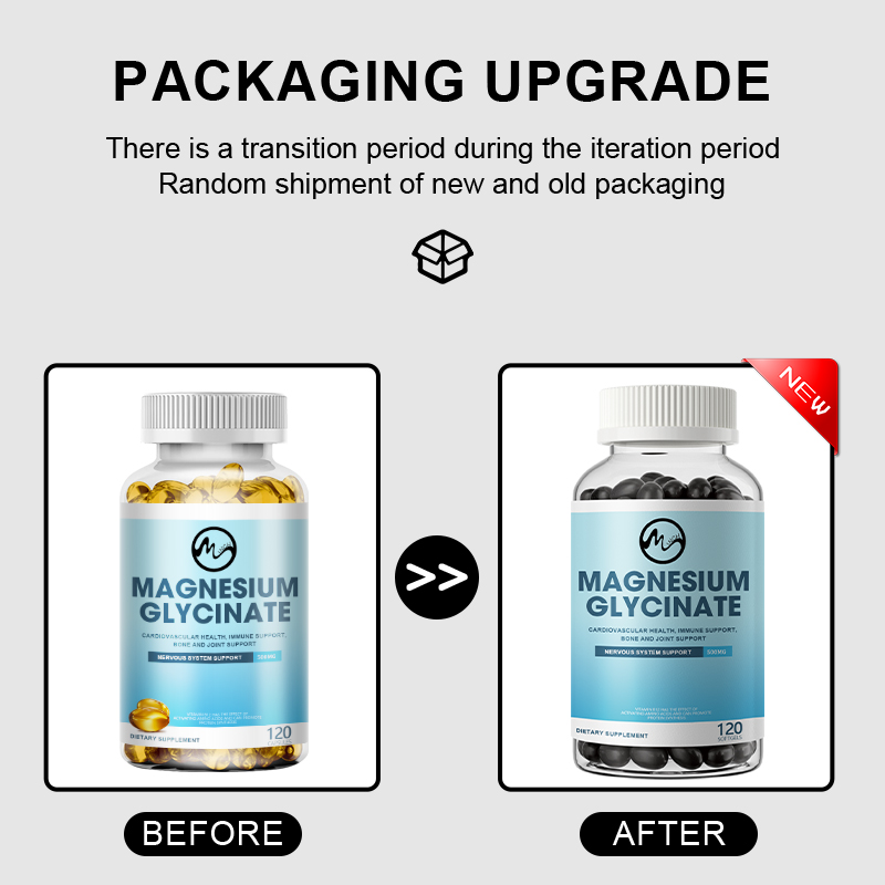 Minch Magnesium Glycinate Capsules 500mg Support Bone Immunity Immune ...