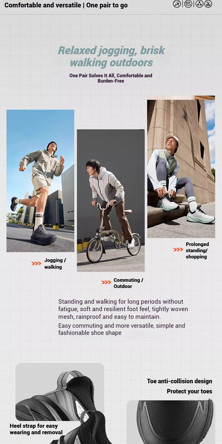 361 Degrees YuShan Rainblock Brisk Walking Running Shoes Wide Feet ...