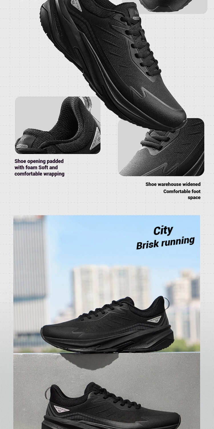 361 Degrees YuShan Rainblock Brisk Walking Running Shoes Wide Feet ...