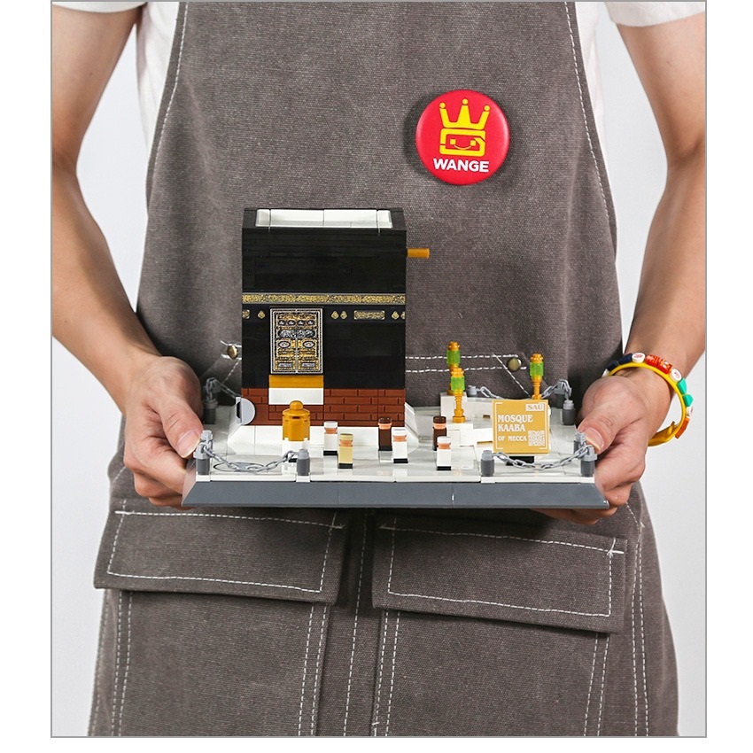 Mosque Kaaba Building Blocks 446 Pcs WANGE Muslim Islam Architecture ...