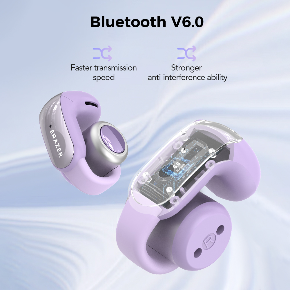 ERAZER XF28 AI Smart Translation Headset Bluetooth Technology HD Voice ...