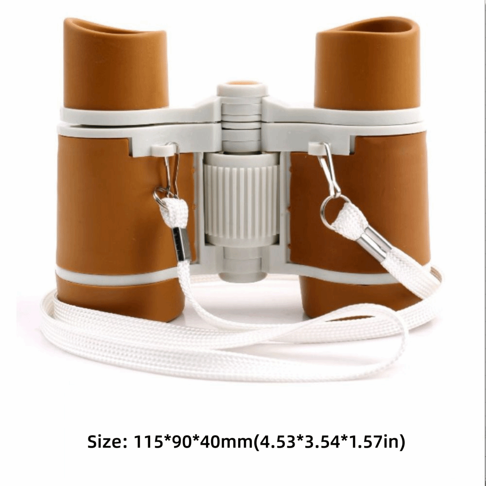 AOPHEKM Kids Binoculars, Multicolor Rubber Telescope Magnifying Glass ...