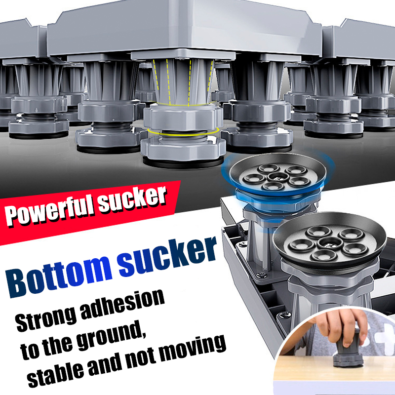 Washing Machine Stand Base Stainless Steel Universal Adjustable Heavy ...