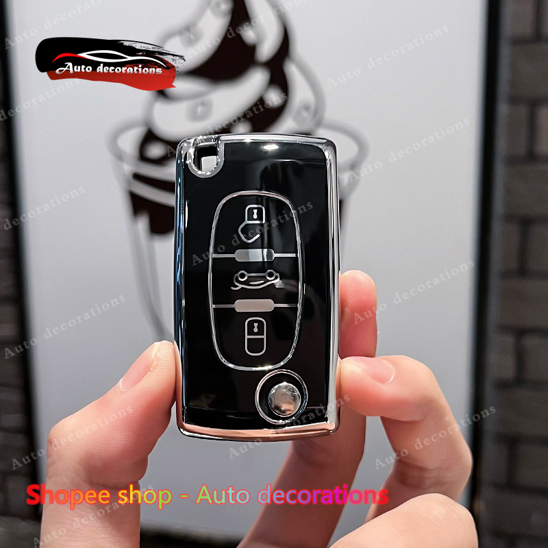 2/3 buttons car key case for Citroen C3/C4/Aircross key holder Citroen ...