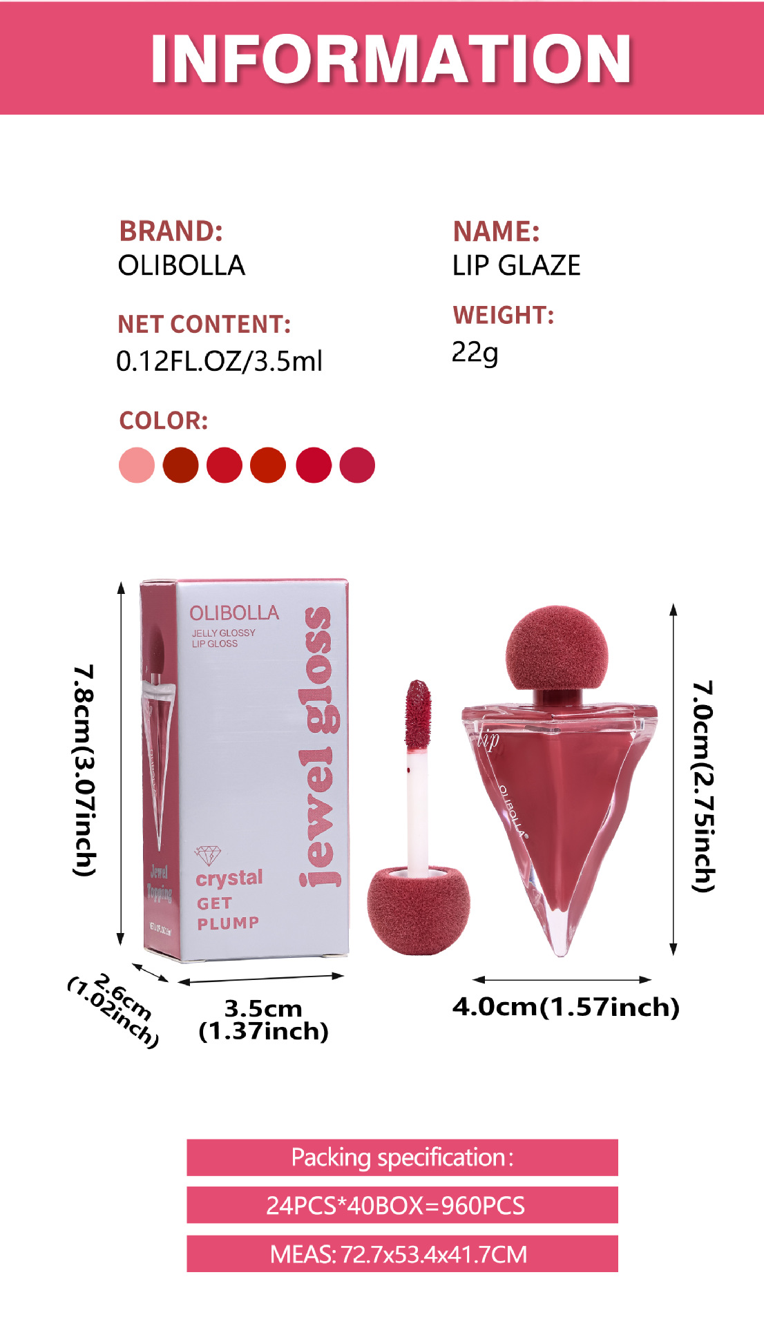 Six Colors Silky Liquid Mirror Lipstick, Long-lasting Lip Glaze ...