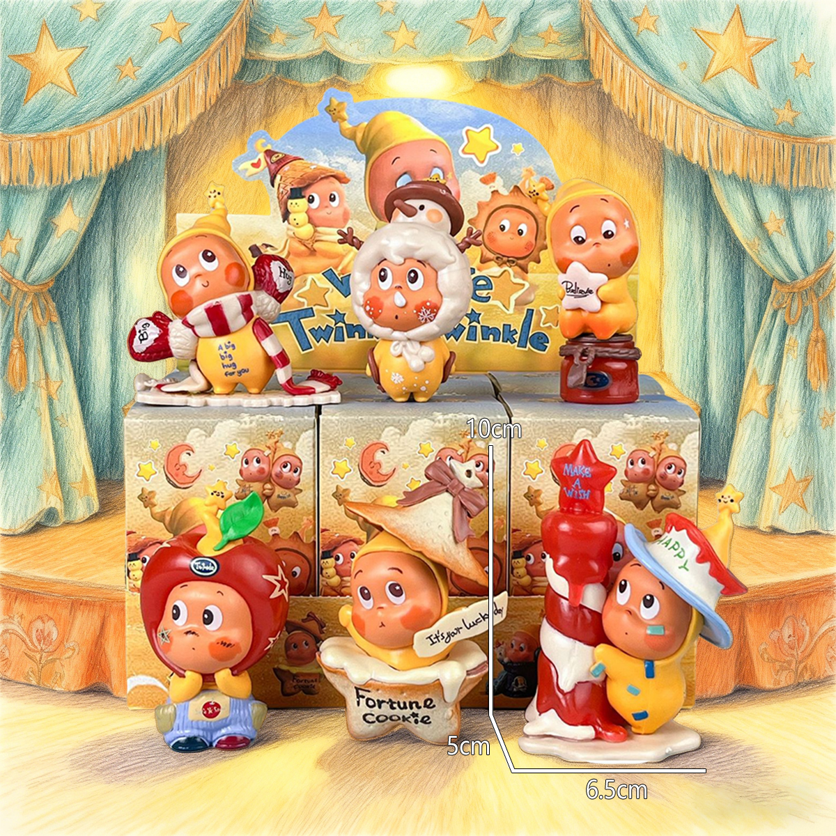 【in stock】New Model Twinkle Twinkle Series 6PCS Star people Cartoon ...