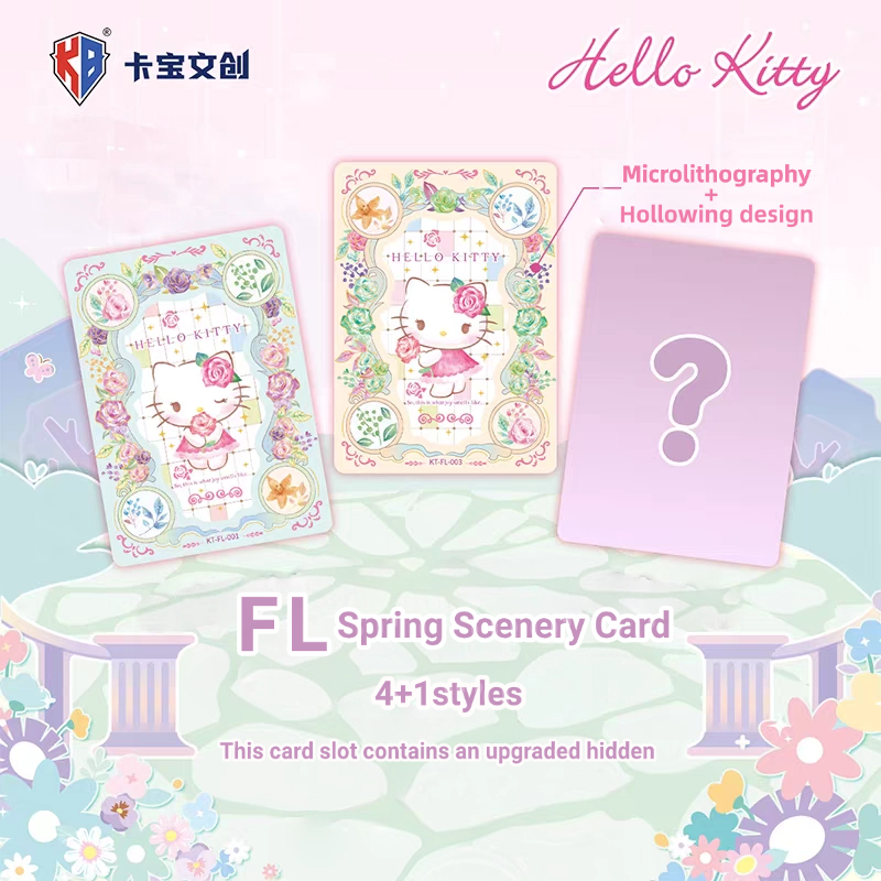 Sanrio Card kabao Hello Kitty Kuromi rare FL/ST/MG kad anime tcg ...