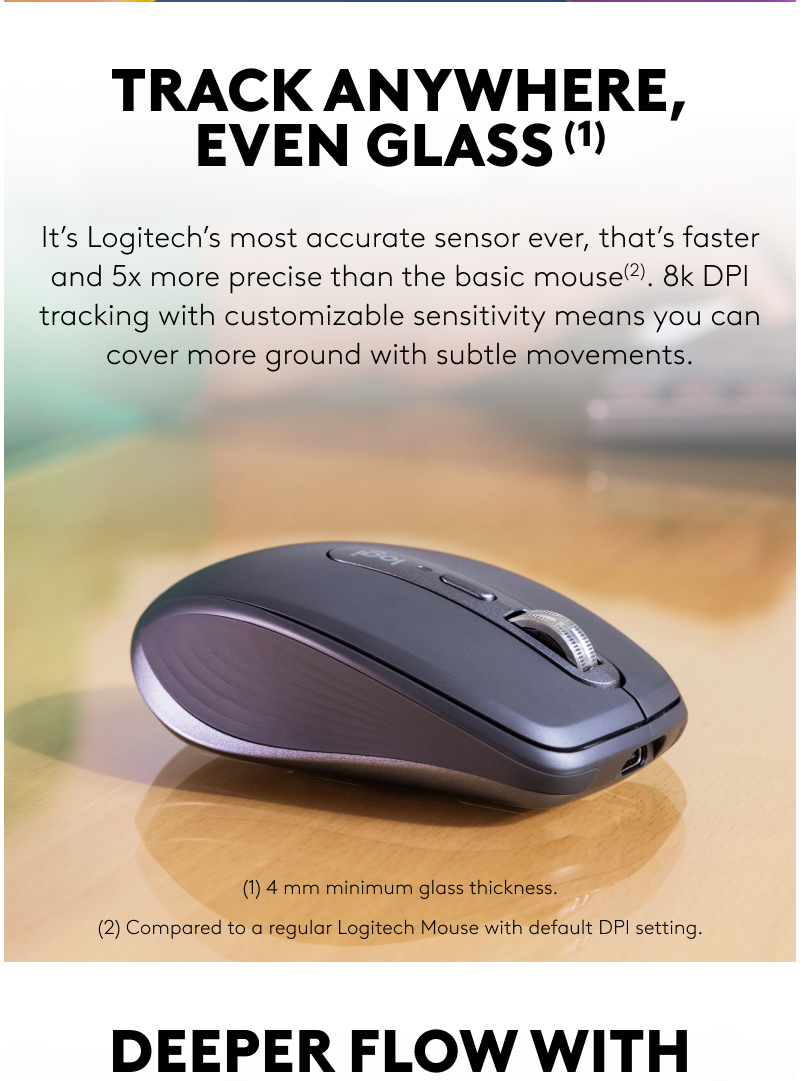 [Original] Logitech MX Anywhere 3S Wireless Mouse | 8K DPI Any-Surface ...