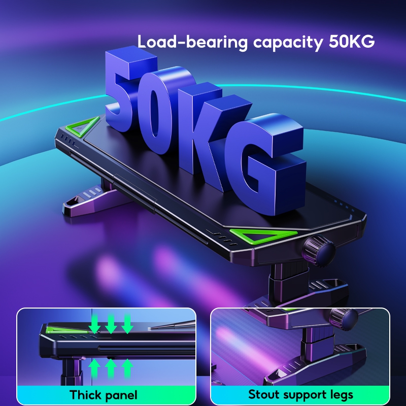 OATSBASF Gaming Style Computer Display Heightening Stand With USB3.0 ...