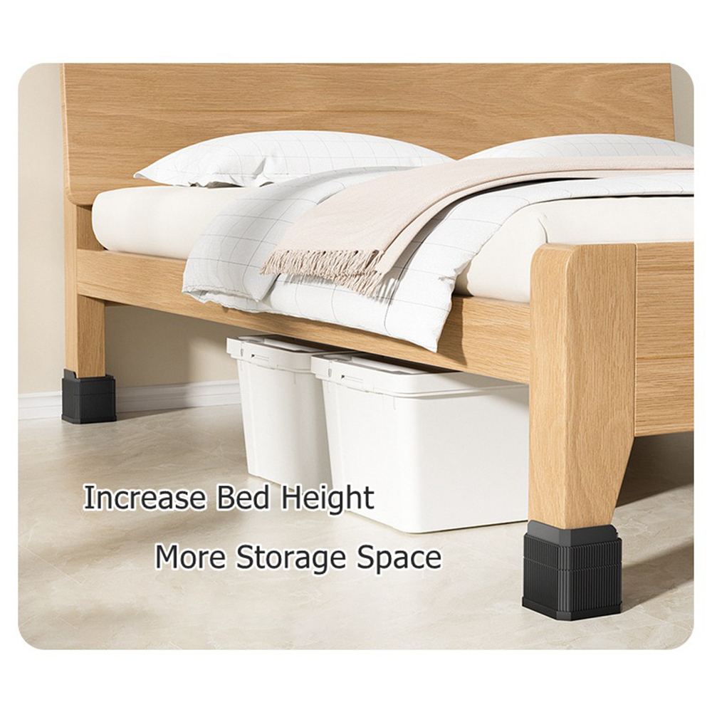 4 Pack Set Durable Couch Furniture Risers Washing Machine Raiser ...
