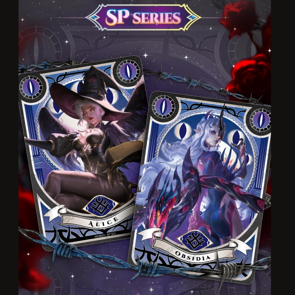 MLBB Card kayou Mobile Legends Miya Alucard rare SP/UR/PTR kad esports ...