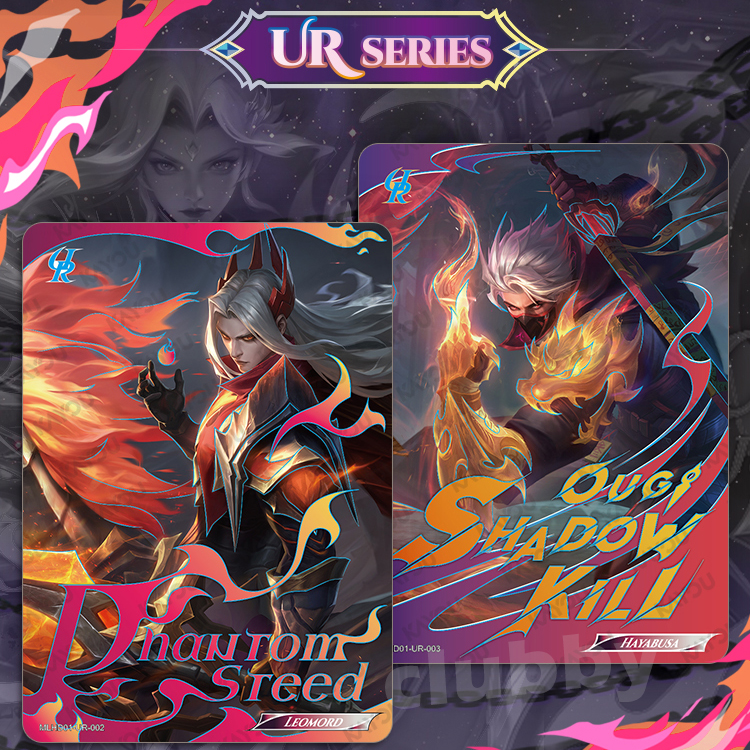 Mobile Legends Bang Bang card pack MLBB TCG Rare kad SP/UR/PTR game ...