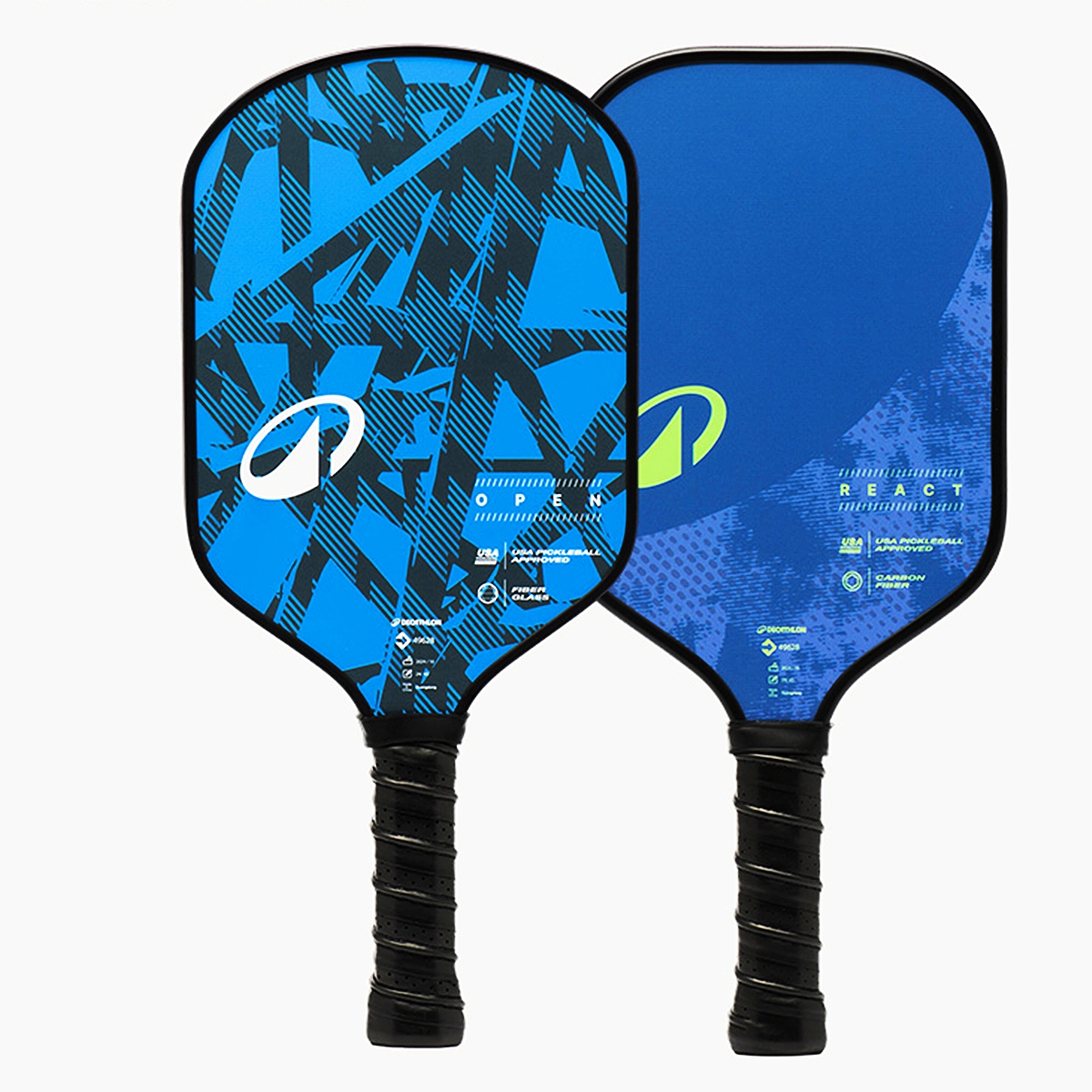 DECATHLON Pickleball Paddle Glass Fiber 16MM Thermoformed Raw Glass ...