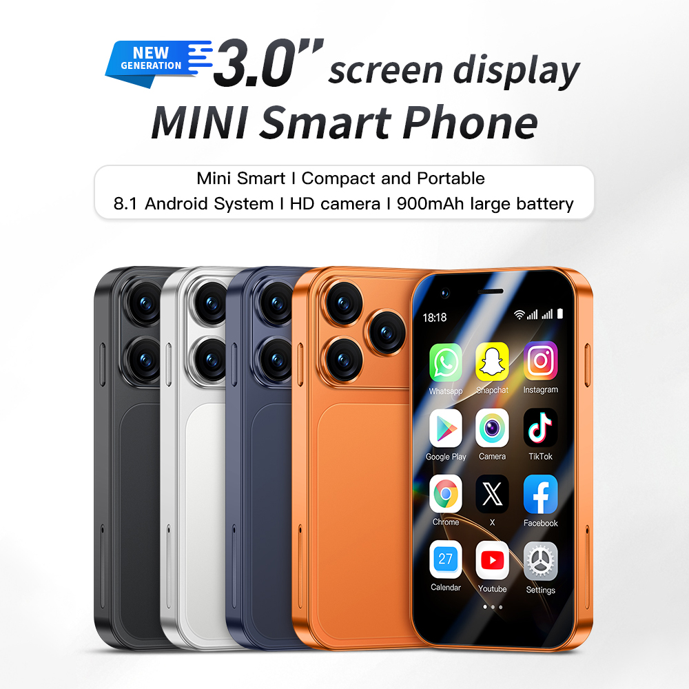 New A17 MINI Small Smart Mobile Phone 2 SIM 3G WCDMA Andriod Google ...