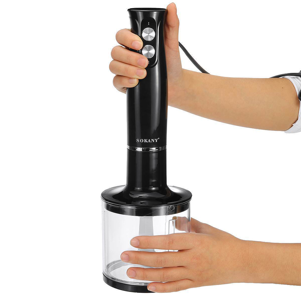 INSMART Smart 4-in-1 Handheld Blender: Double Large Capacity Blending ...