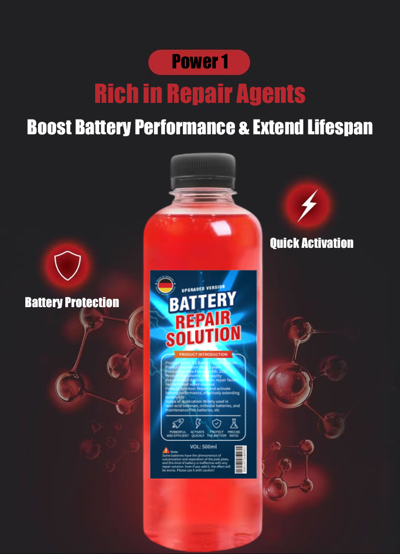 Keep Your Battery 10X Stronger!⚡️Air Bateri Kereta Battery Repair Fluid ...