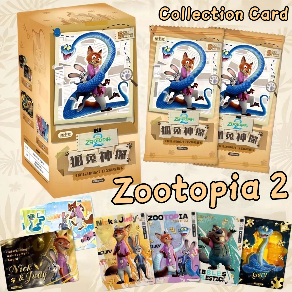 60 Zootopia 2 Card Nick Wilde Judy Hopps rare CR/SP/MP kad anime movie ...