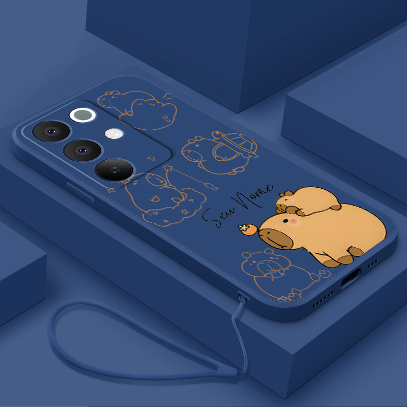 realme C85 Pro realme C85 5G Custom Name Capybara Cover Candy Liquid ...