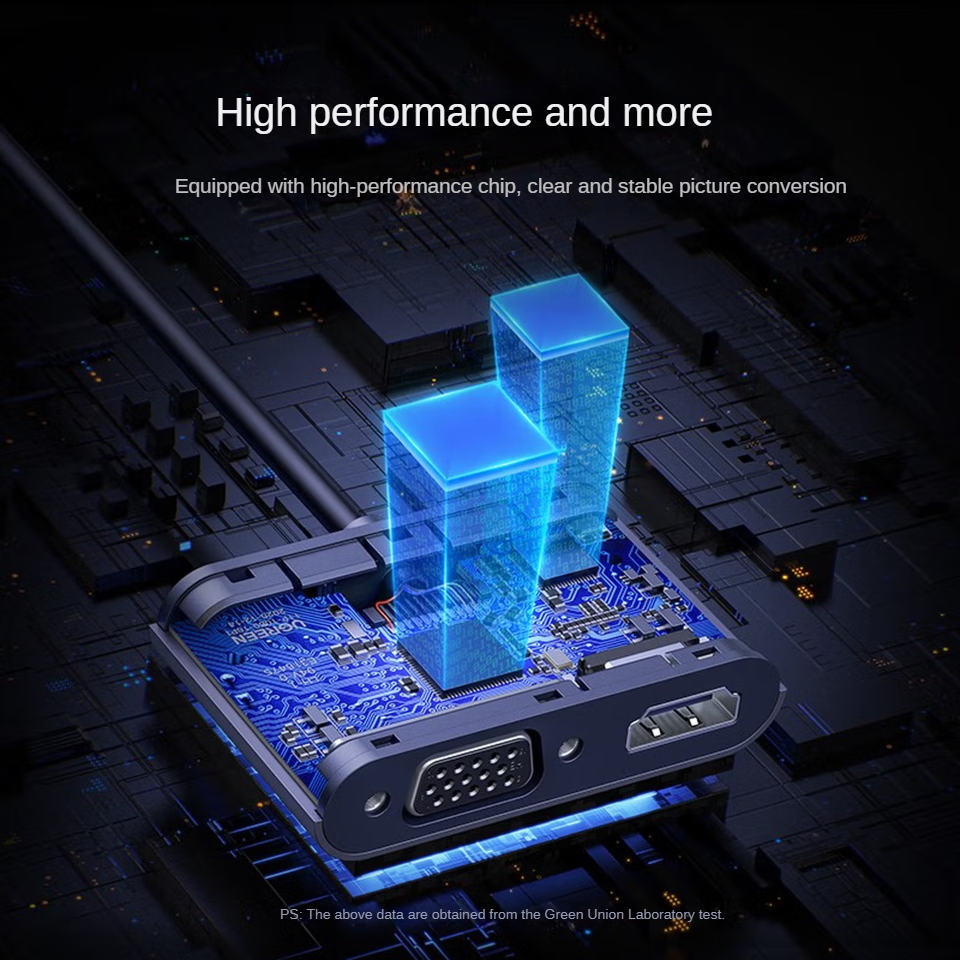 USB to HDMI HD Converter Docking Station Suitable for External Graphics ...