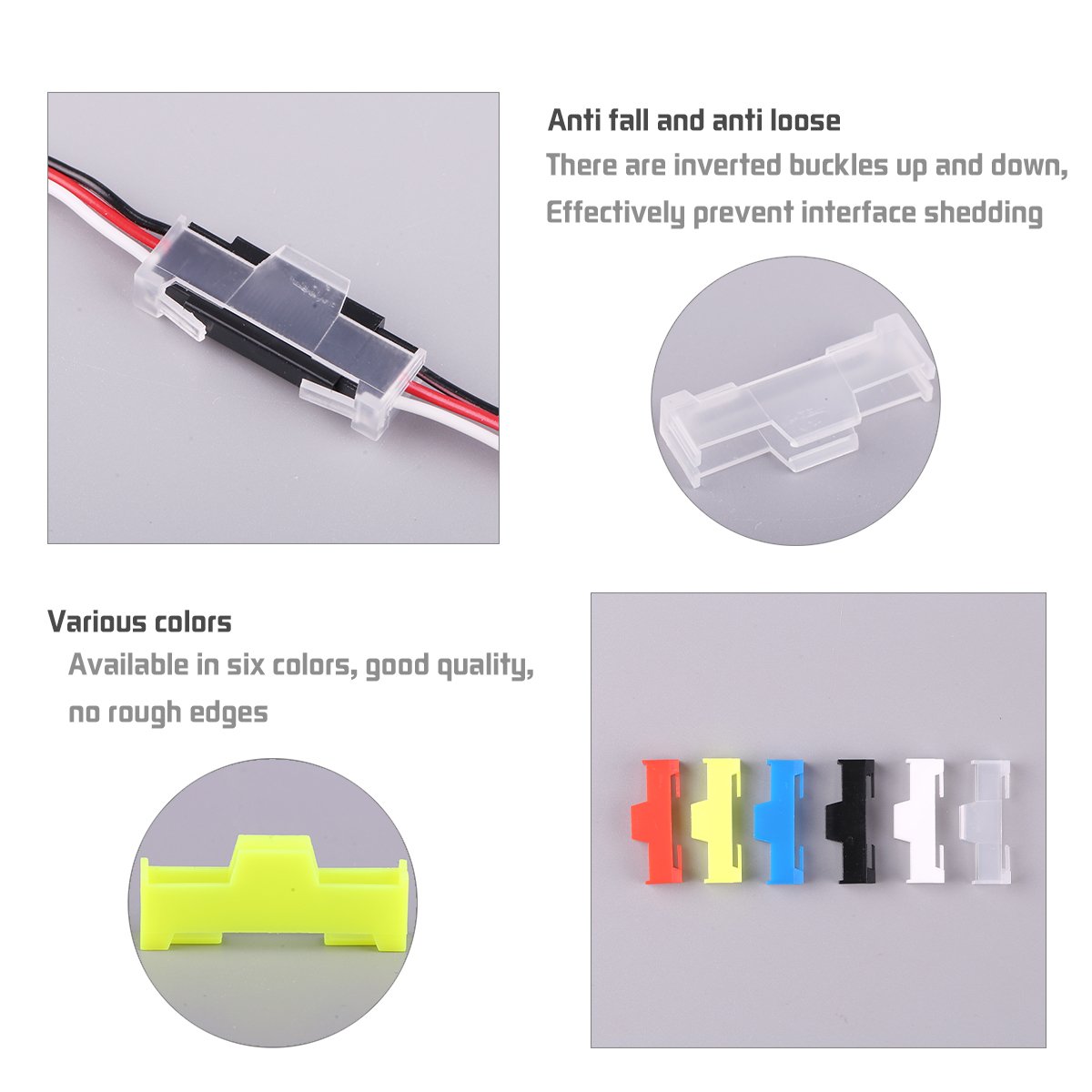 10Pcs Servo Connector Plug Protector DuPont Head Protection Buckle ...