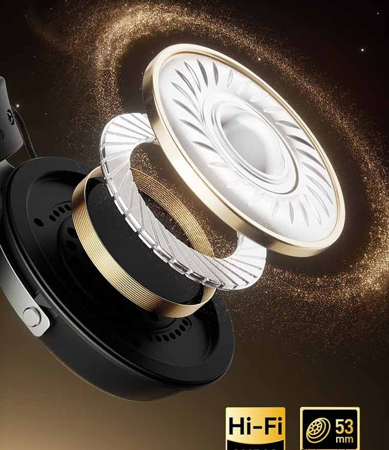 ATK Neptune N9 4-Mode High-Fidelity Noise-Canceling Headset with Mic, Long Battery Life ...