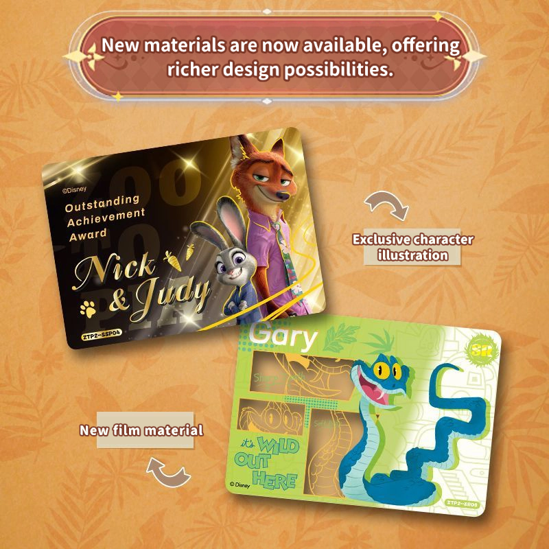 Zootopia Card Judy Hopps Nick Wilde rare HTP/MP/CR kad anime movie ...