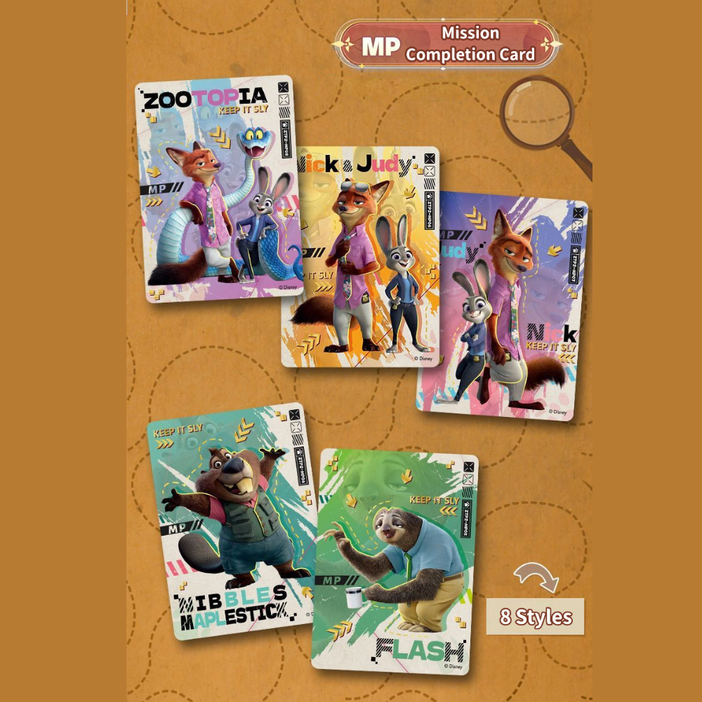 Zootopia Card Judy Hopps Nick Wilde rare HTP/MP/CR kad anime movie ...