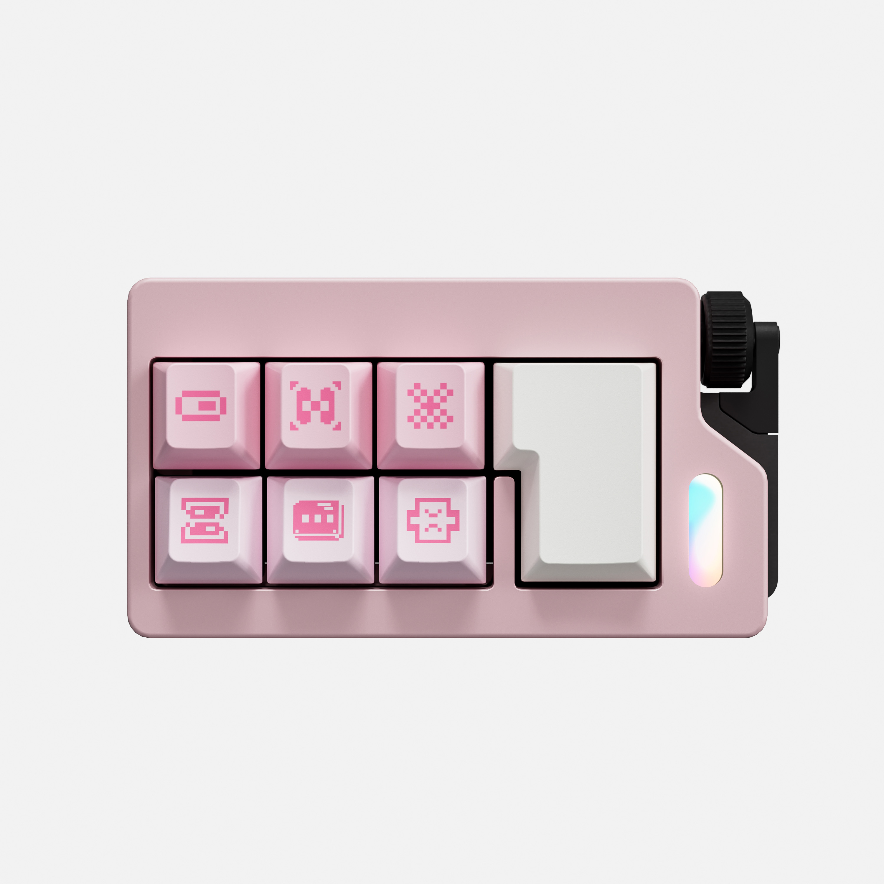 Yongqiu M7+ Mini Mechanical Keyboard Hot swap RGB light Wireless ...