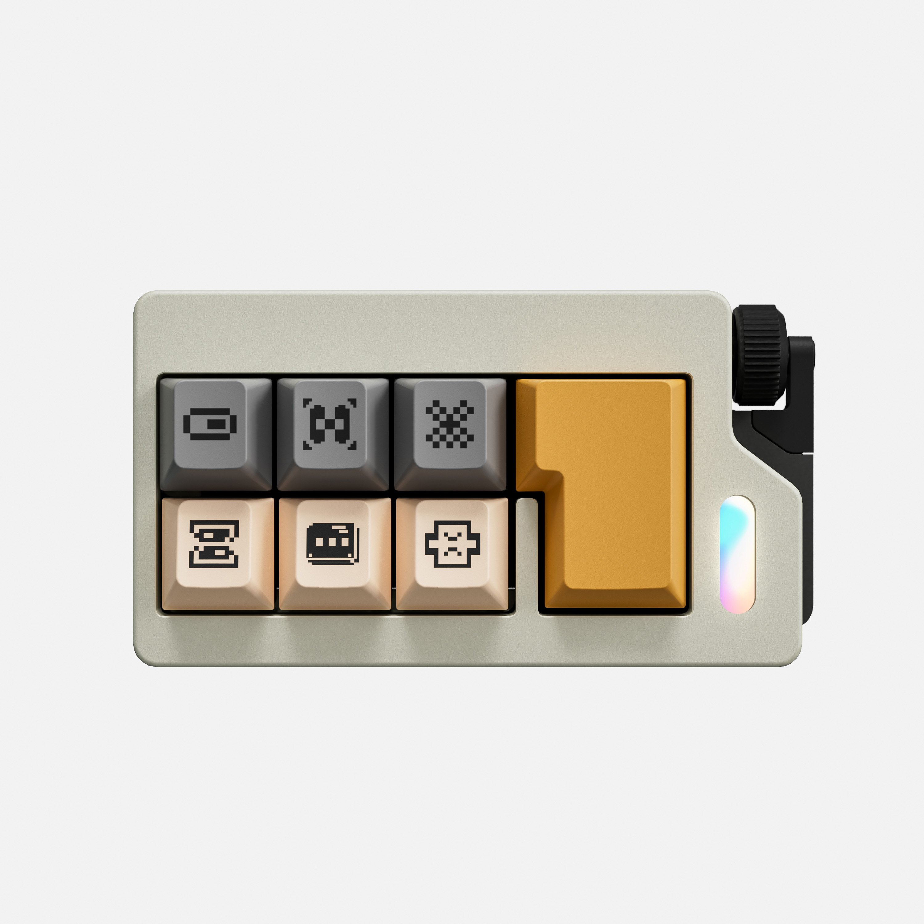 Yongqiu M7+ Mini Mechanical Keyboard Hot swap RGB light Wireless ...